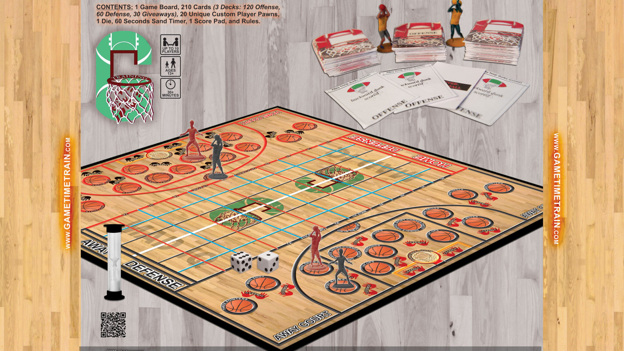 THE MAD IQ BASKETBALL BOARD GAME® - GameTime Training